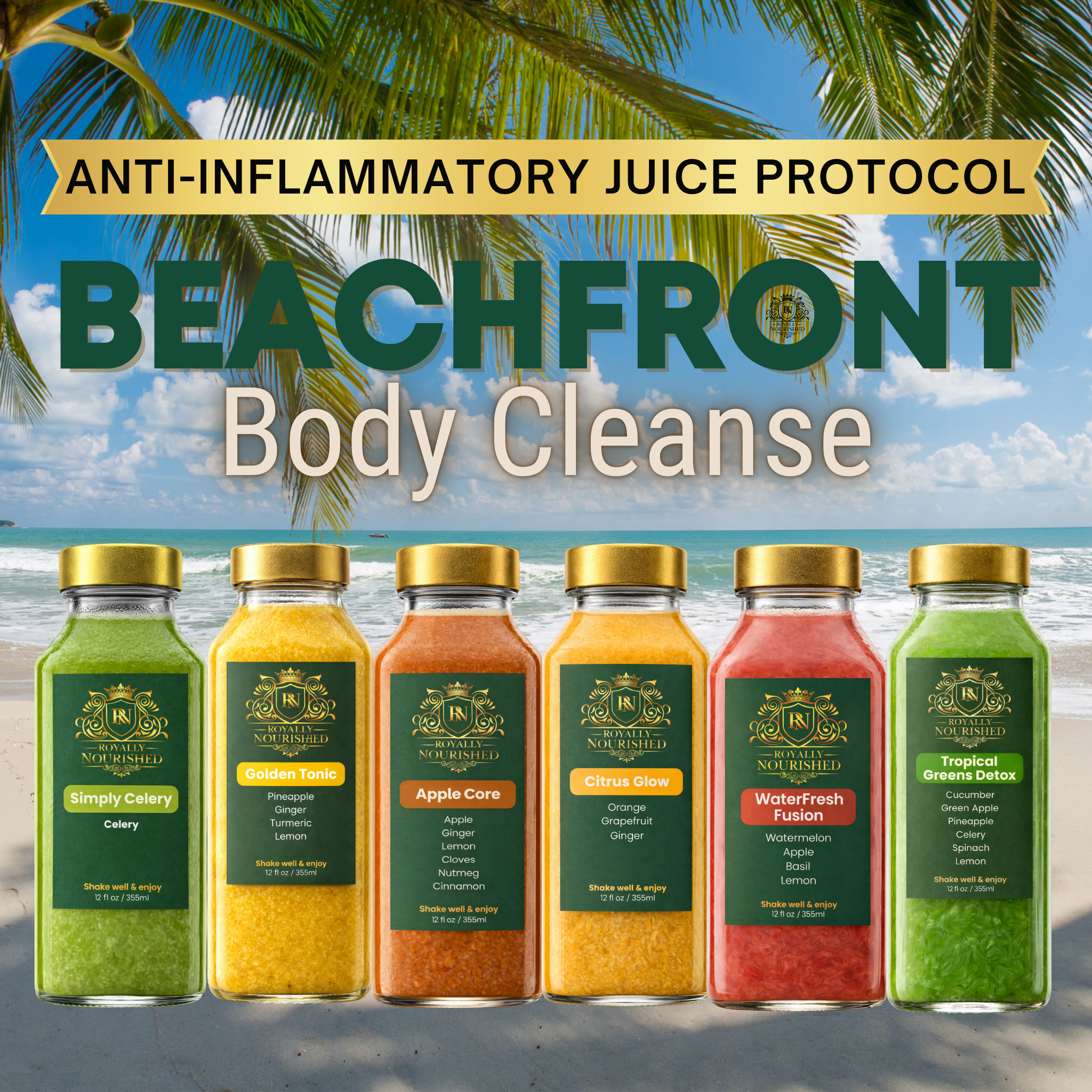 Beachfront Body Cleanse – Royally Nourished