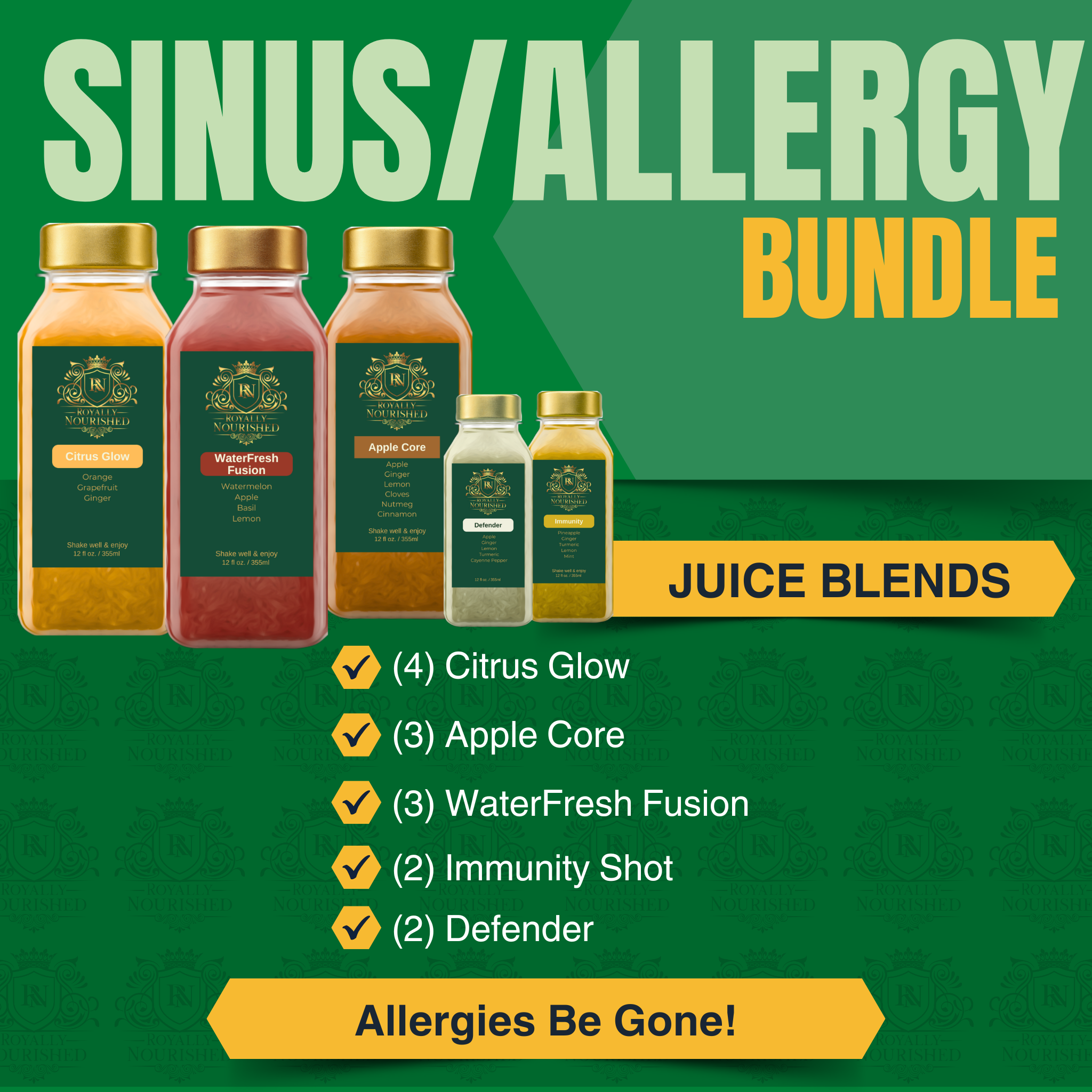 Sinus/Allergy Bundle – Royally Nourished